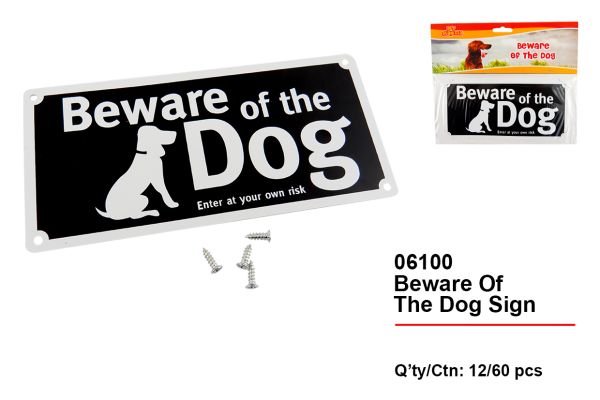Buy Wholesale Pets That Play Beware Of The Dog Sign - Astro Imports