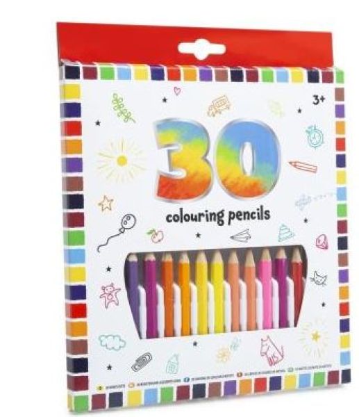 Buy Wholesale Grafix 30 Colouring Pencils - Astro Imports