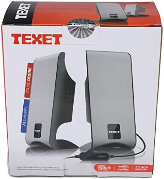 Buy Wholesale Texet Smart USB Speakers 2 pack - Astro Imports