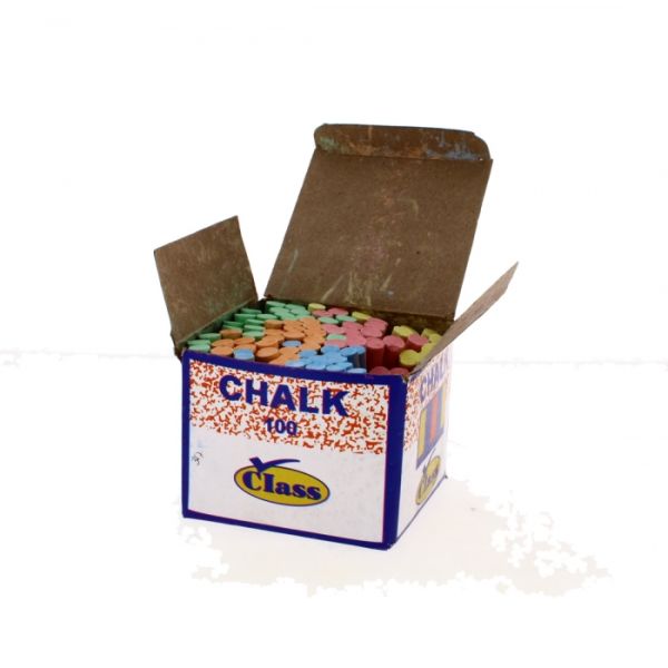 Buy Wholesale Class Chalk Assorted Colours 100 pack - Astro Imports