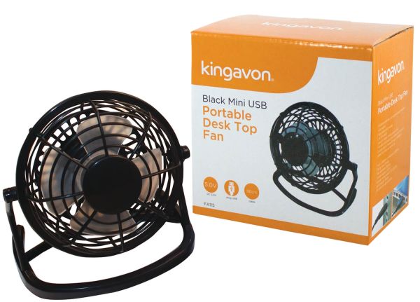 Buy Wholesale Kingavon Mini USB Portable Desk Top Fan - Astro Imports