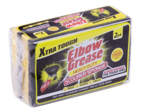 Buy Wholesale 151 Elbow Grease Heavy Duty Scourer Sponge 2 pack - Astro ...