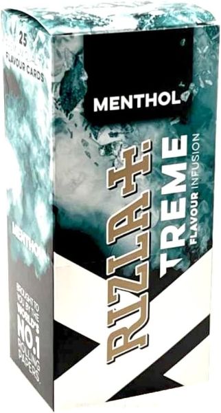 Buy Wholesale Rizla Xtreme Infusion Flavour Cards Menthol 25 pack - Astro Imports