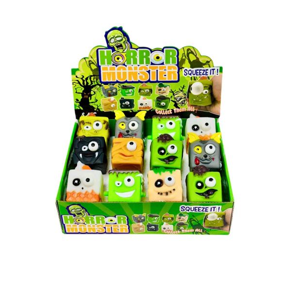 Buy Wholesale Play Bliss Square Face Horror Monster - Astro Imports