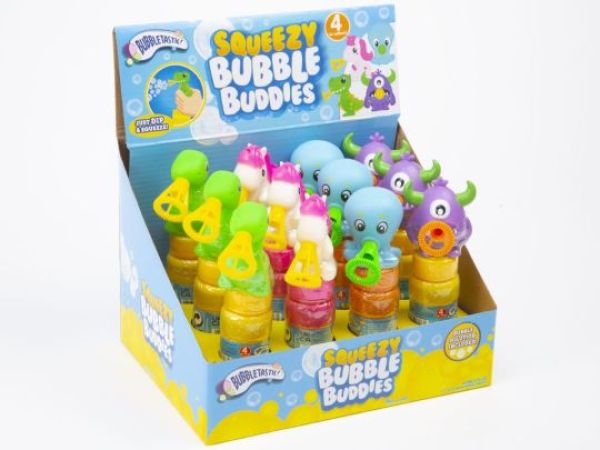 Buy Wholesale Bubbletastic Squeezy Bubble Buddies Assorted - Astro Imports