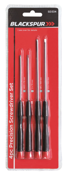 Buy Wholesale Blackspur Precision Screwdriver Set 4 pack - Astro Imports