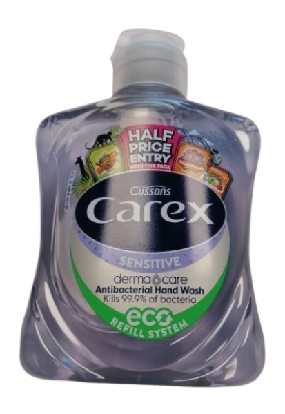 Buy Wholesale Carex Sensitive Dermacare Antibacterial Handwash Refill System 250ml 6 pack ...