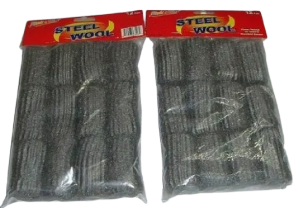 Buy Wholesale Steel Wool 12 pack - Astro Imports