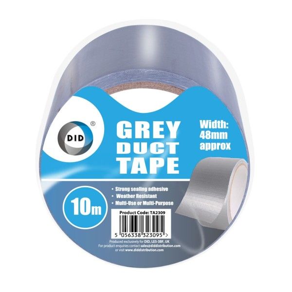 Buy Wholesale DID Duct Tape Grey 48mm x 10m - Astro Imports