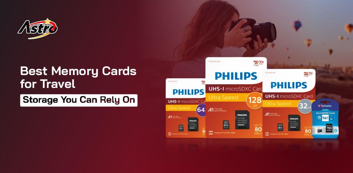 Best Memory Cards for Travel: Storage You Can Rely On - Astro Imports